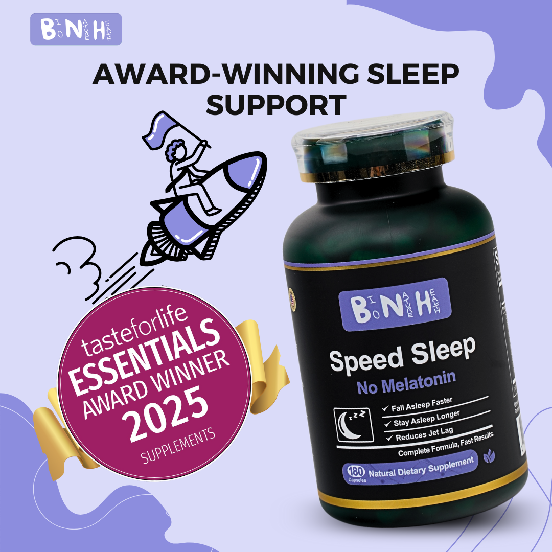 Speed Sleep - Winner of the 2025 TasteForLife Essential Award – BNH
