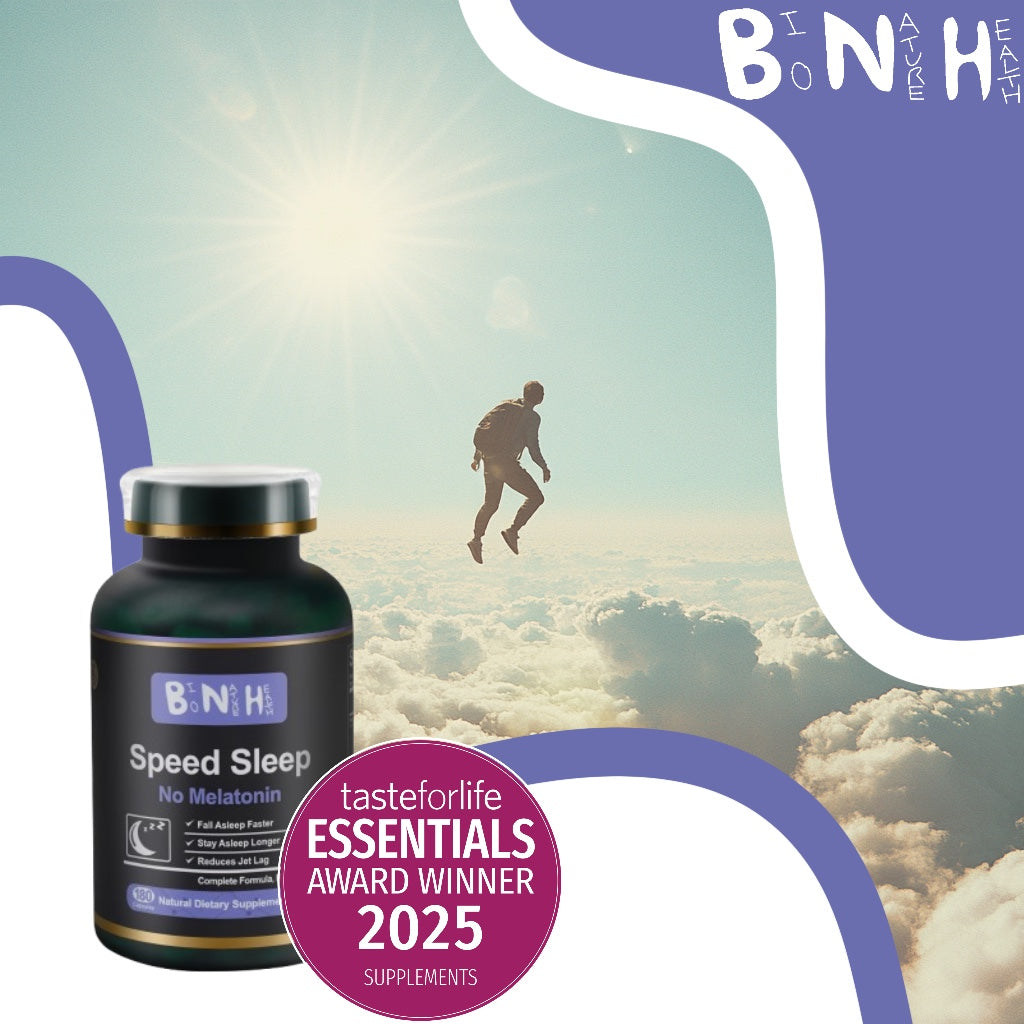 Speed Sleep: Natural supplements, for a natural sleep. – BNH